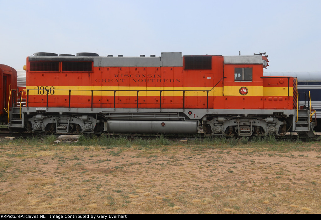 WGNS GP35m #1386 - Wisconsin Great Northern